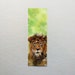 Watercolor Bookmark of Lion Lion Bookmark Africa Bookmark - Etsy