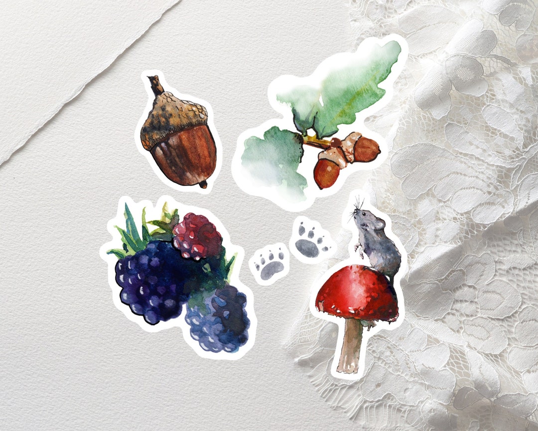 Nature Stickers | Sticker Pack | Hiking Stickers | Animal Stickers ...