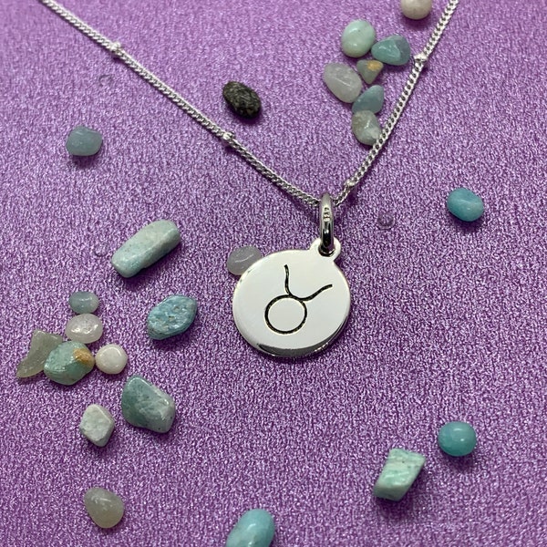 Taurus Necklace - Etsy UK
