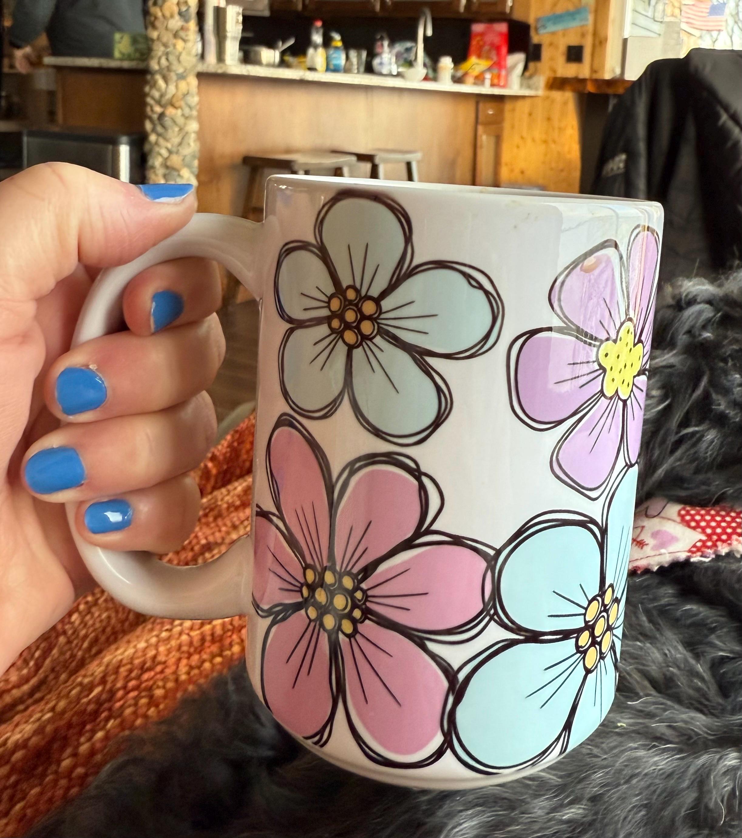 Coffee Mug -spring Flowers - Etsy