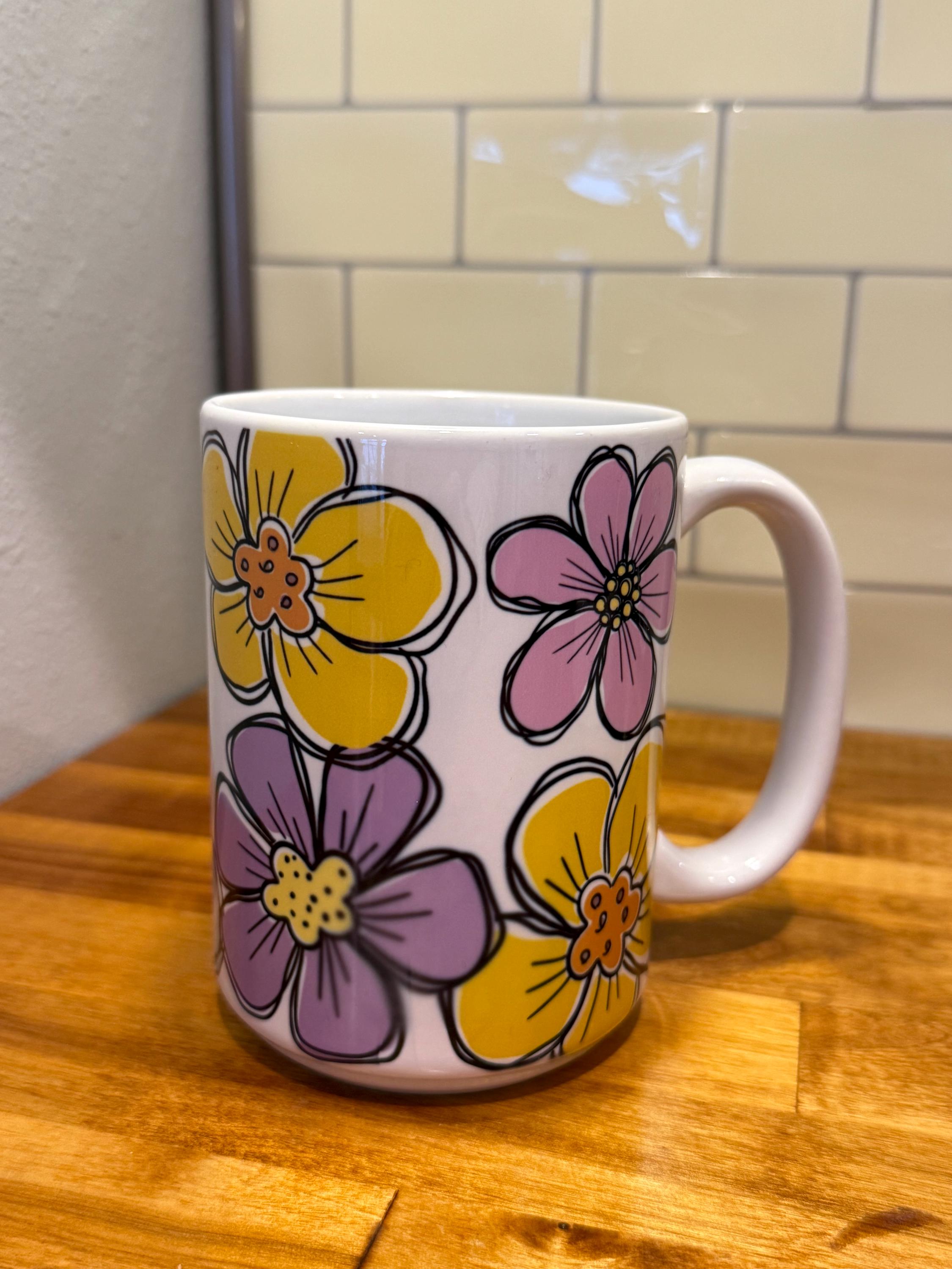 Coffee Mug -spring Flowers - Etsy