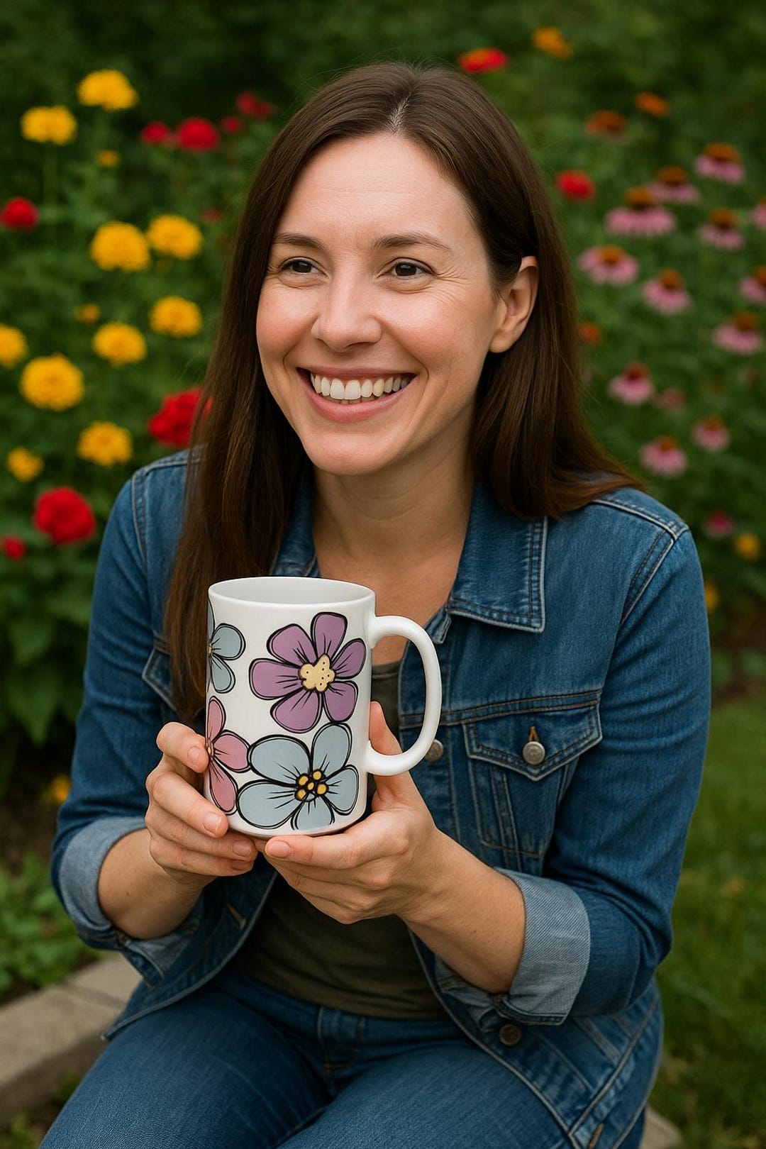 Coffee Mug -spring Flowers - Etsy