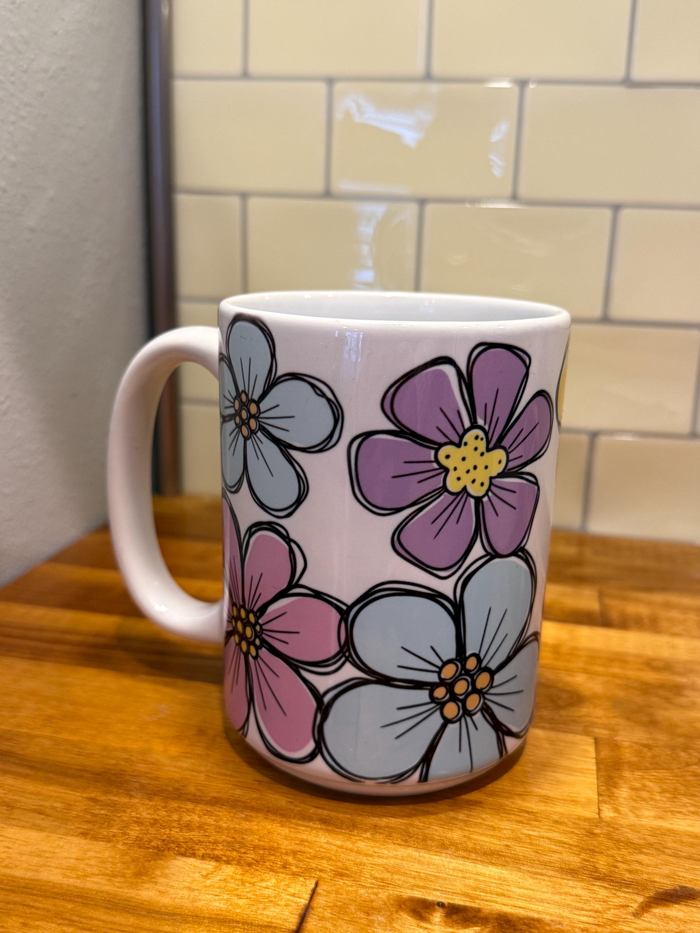 Coffee Mug -spring Flowers - Etsy