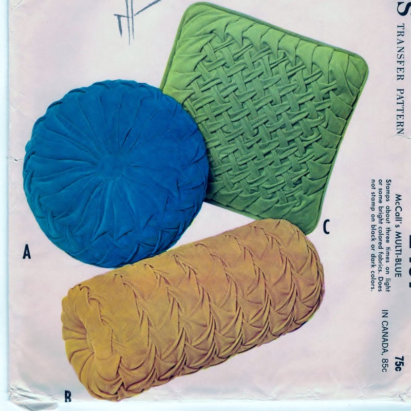 Smocked Pillow - Etsy