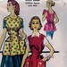 Mccall's 2133 Misses' Instant Cobbler Apron With Mitt, Transfer ...