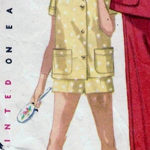 Simplicity 1325 - Teen Pajamas - Short or Long Pants, Top With Collar ...