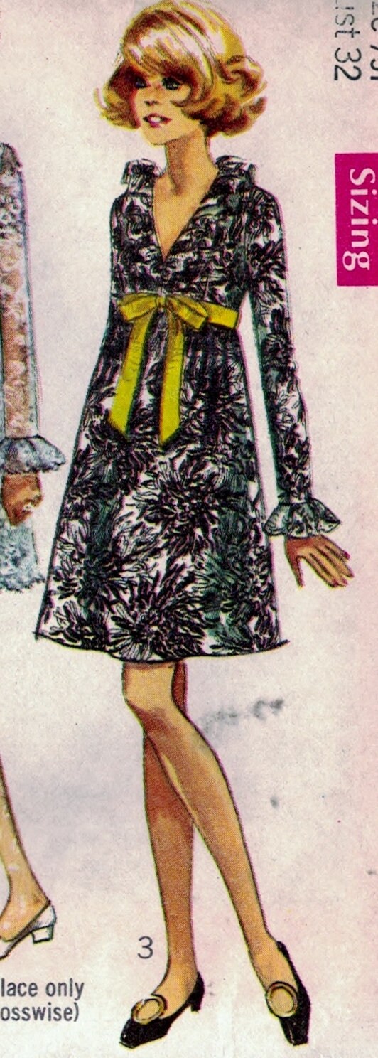 Simplicity 7948 Evening Empire Waistline Dresses Incudes | Etsy