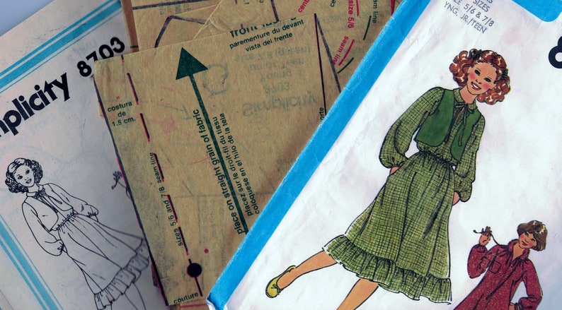 Simplicity 8703 Boho Casual Dress. Young Jurnion/teens' - Etsy