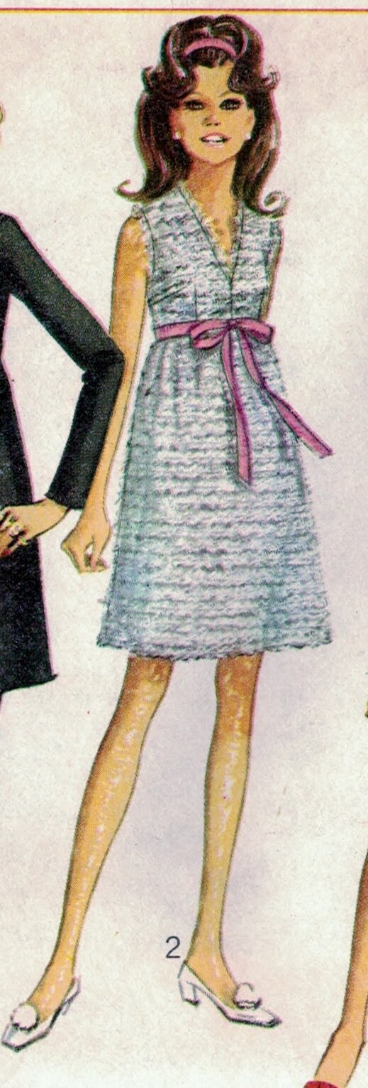 Simplicity 7948 Evening Empire Waistline Dresses Incudes | Etsy