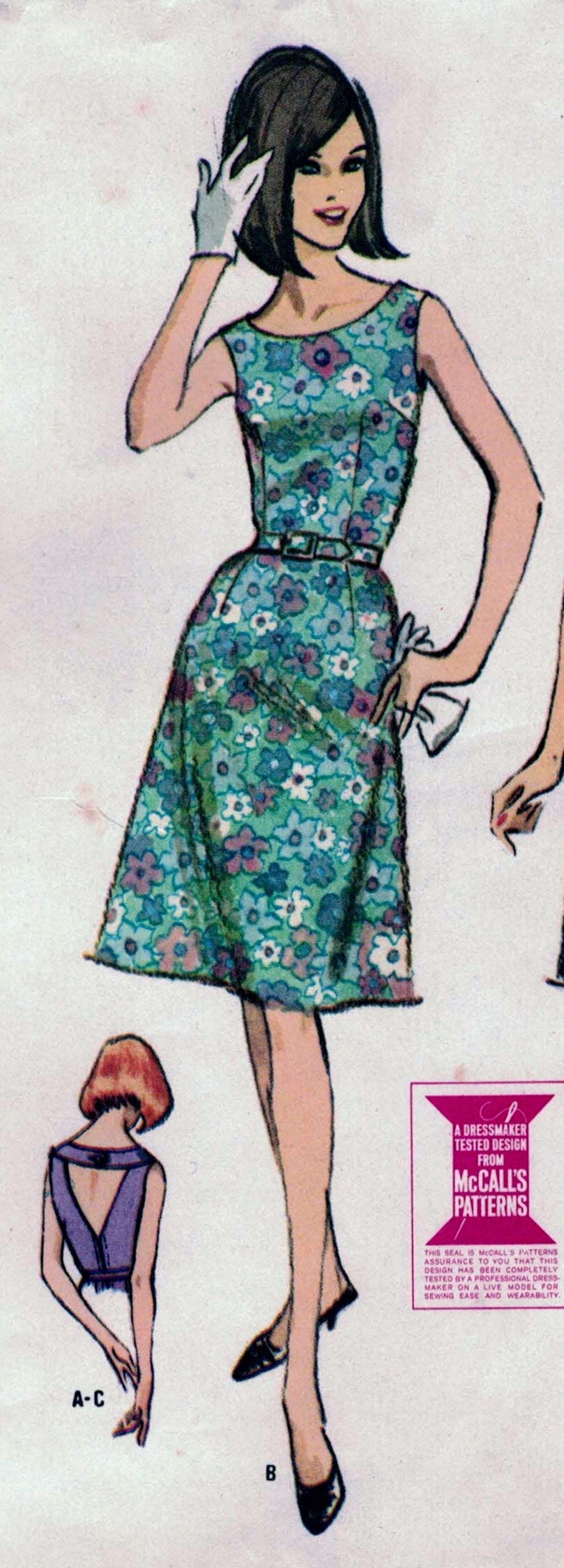 McCall's 7743 Misses' vintage dresses with a surprise | Etsy
