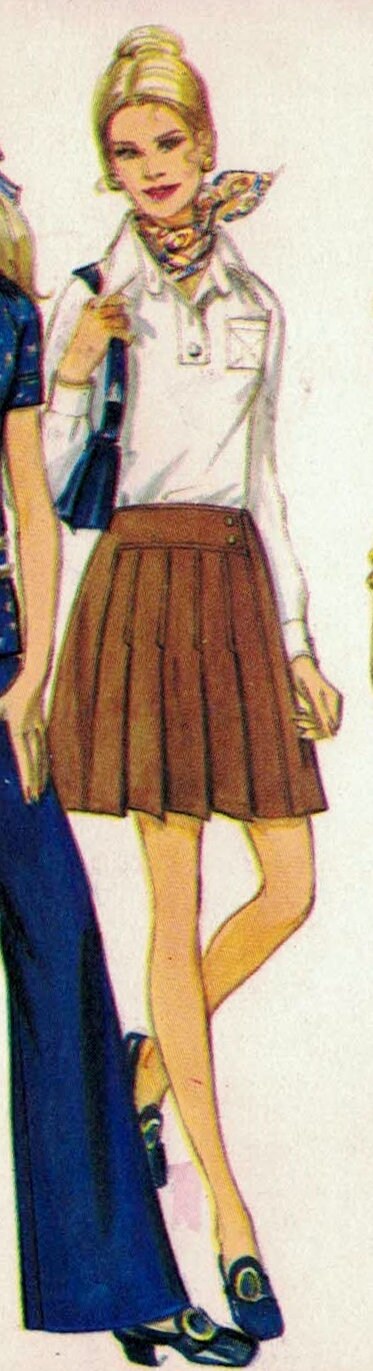 Butterick 5658 A Whole Closet Full Groovy 60's Outfits: - Etsy