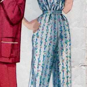 Simplicity 1325 - Teen Pajamas - Short or Long Pants, Top With Collar ...