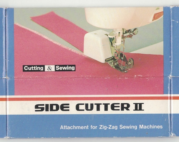 Side Cutter II - Model R-CT10 - Attachment for Zig-zag Sewing Machines ...