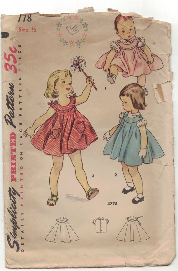 Kits & How To Sewing & Needlecraft Toddler Coverall and Shirt Pattern ...
