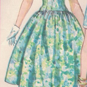 Simplicity 3314 - Junior Dress With Dropped Waistline, Gathered Skirt ...