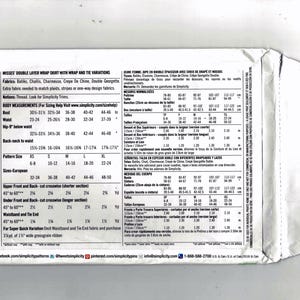 Simplicity 1164 Wrap, Twist and Tie Dress. One Dress Magically Turns ...