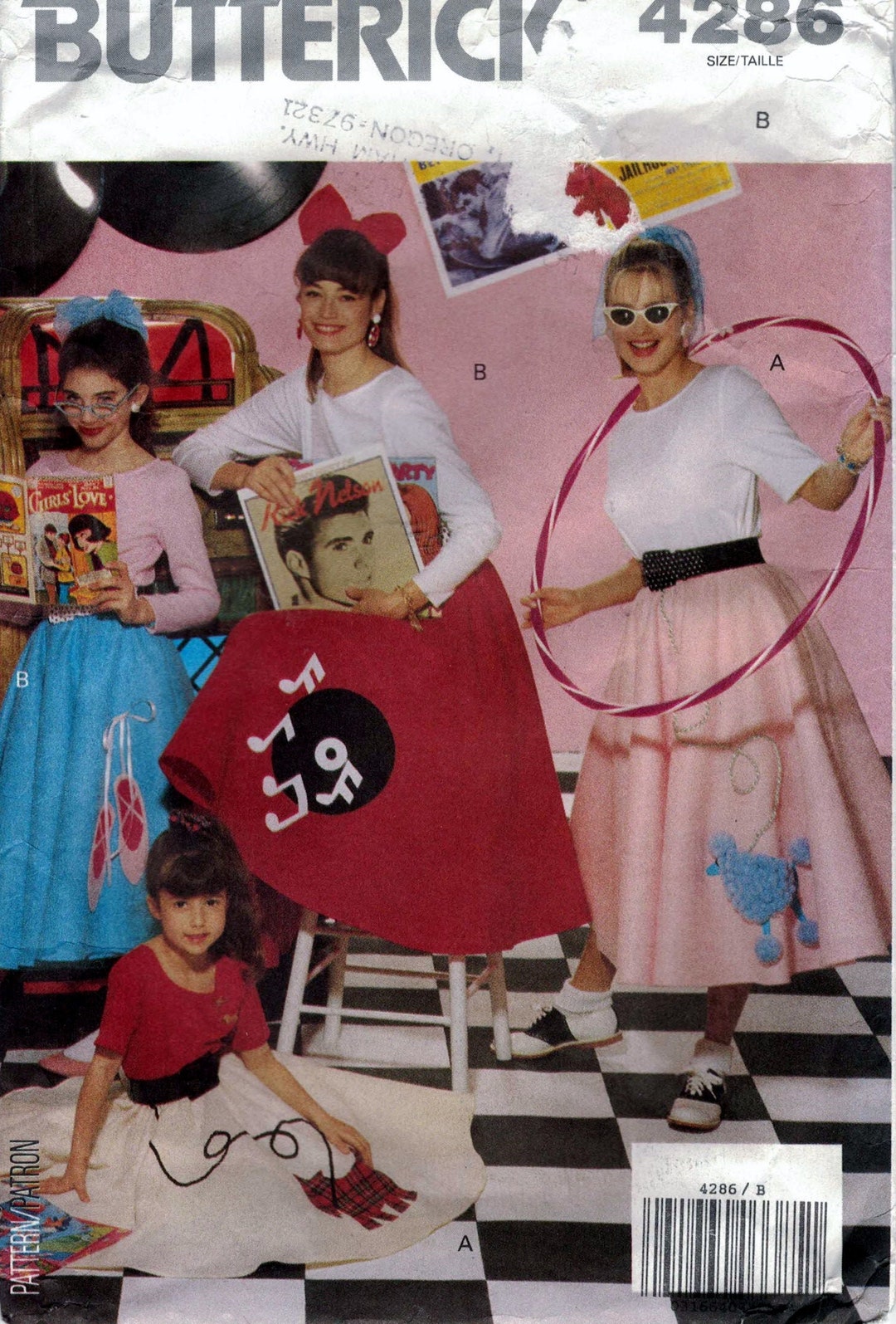 Butterick 4286 Let's Go to the Hop. Come On, Let's Go to the Hop ...