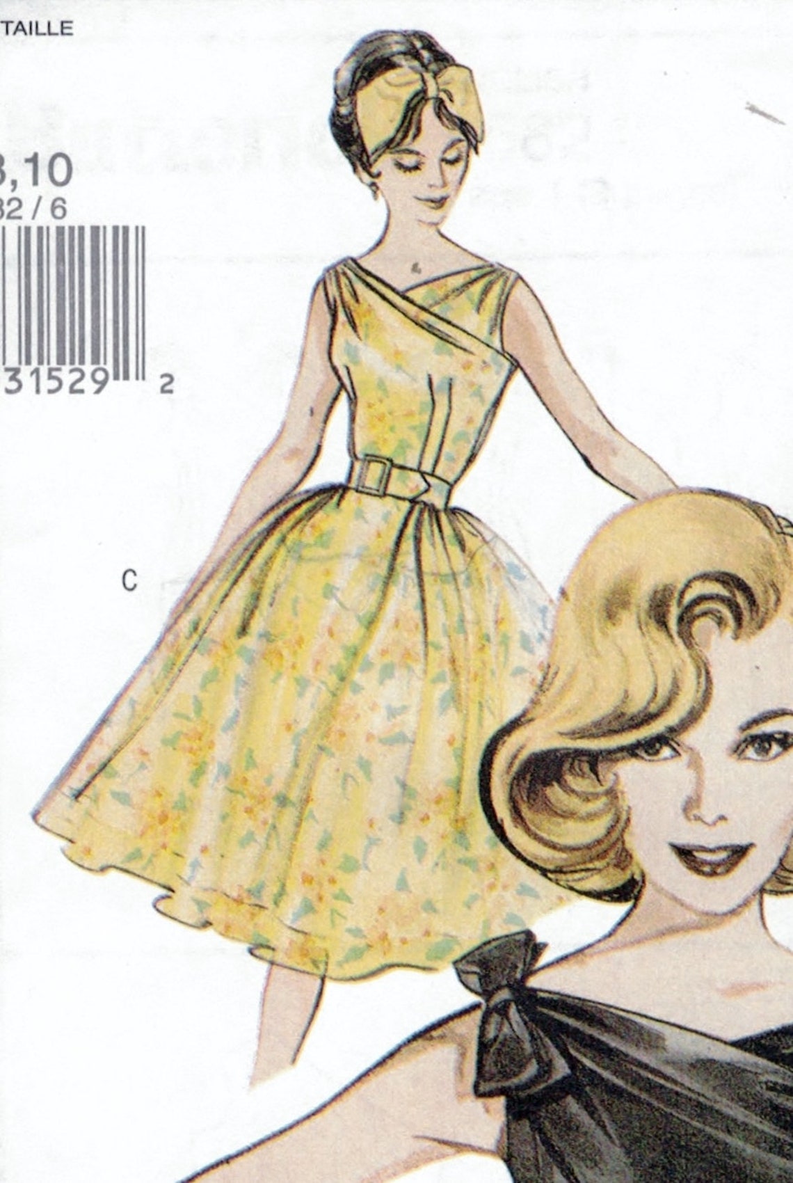 Butterick 6582 Retro/reproduction 1960's Cocktail Party - Etsy