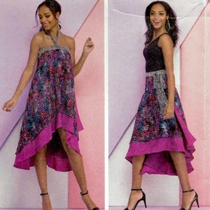 Simplicity 1164 Wrap, Twist and Tie Dress. One Dress Magically Turns ...