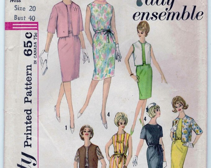Simplicity 4842- 7 Days of Dress up Office Fashion :) Slim Belted Dress ...