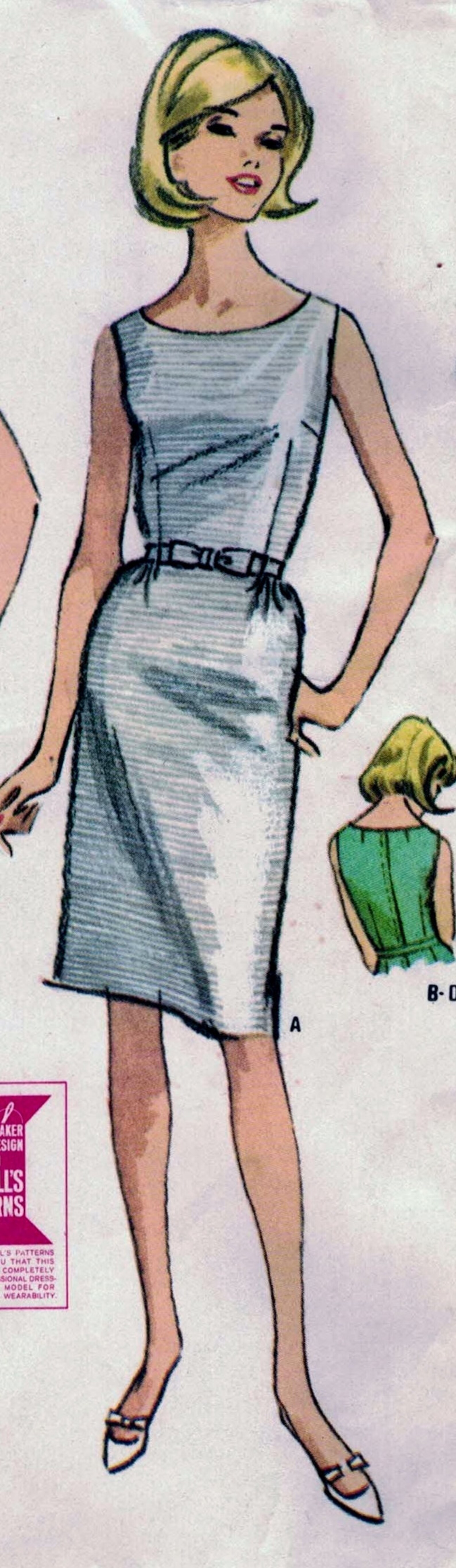McCall's 7743 Misses' vintage dresses with a surprise | Etsy