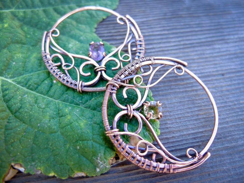 Crescent Moon Pendant Wire Wrap Tutorial Level: - Etsy