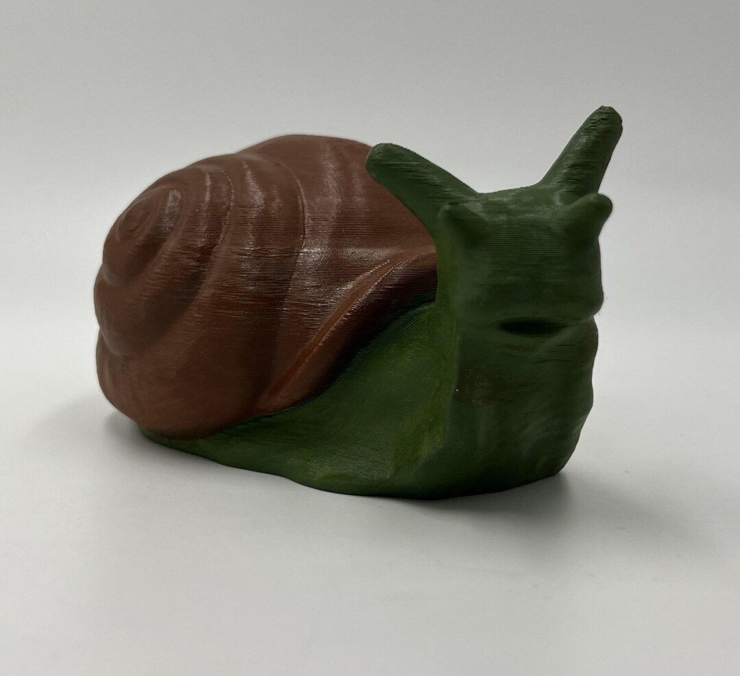 Snail Figurine for Your Garden, Add a Little Whimsy - 3D Printed - Hand ...