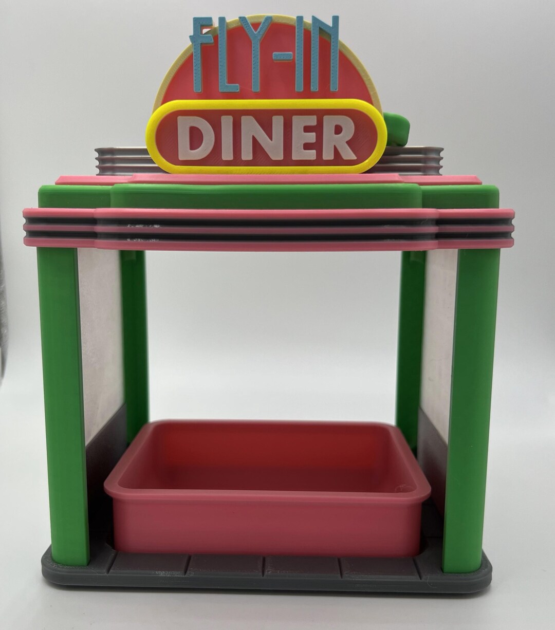 Bird Feeder - Fly-in Retro Diner KIT for You to Assemble (level EASY ...