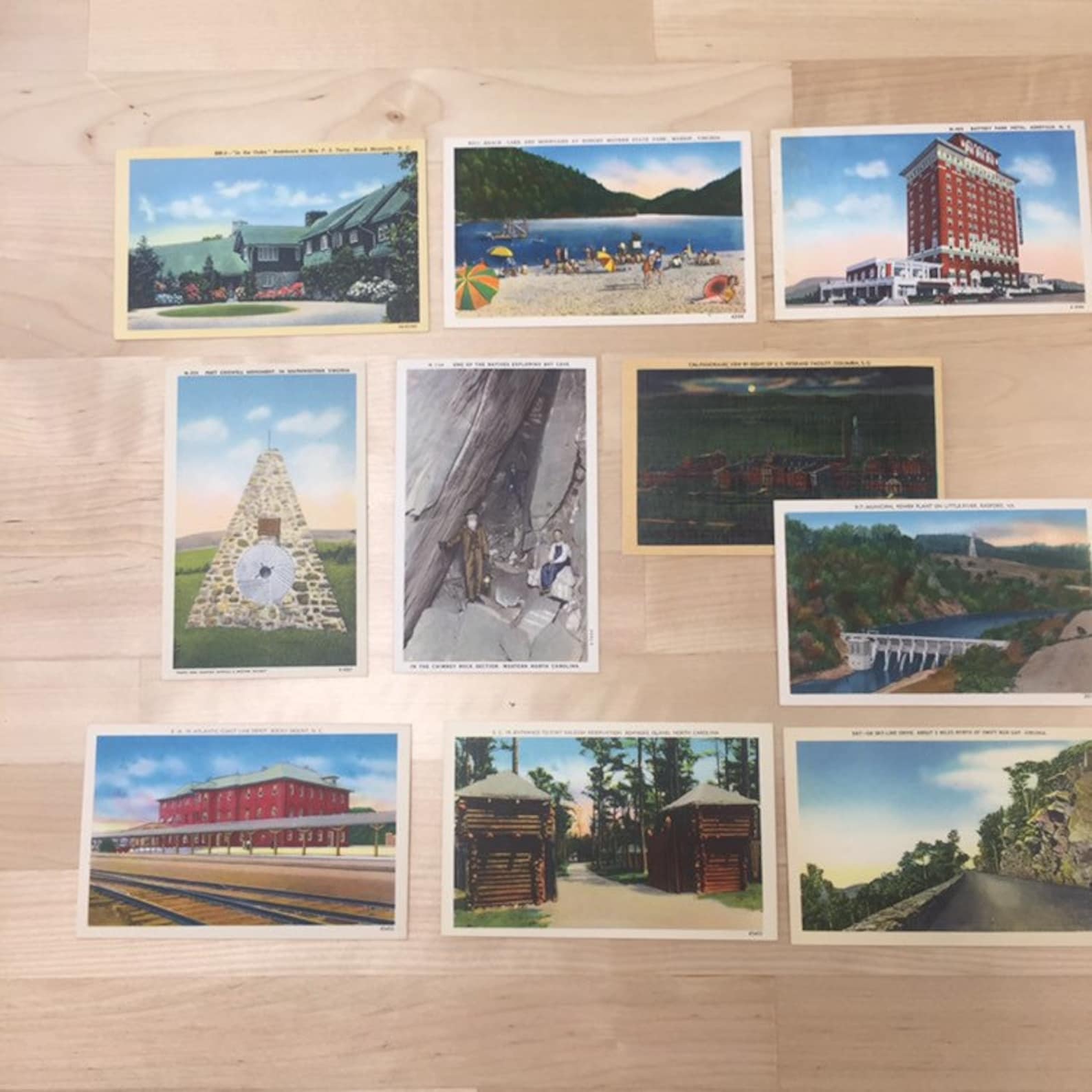 Vintage Postcard Set, Antique Postcards, Random Lot, Travel Souvenir ...