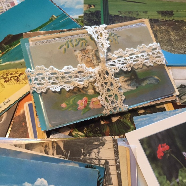 Vintage Postcard Lot, Antique Postcards, Random Lot, Travel Souvenir ...