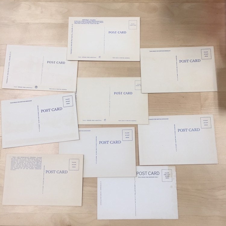 Vintage Postcard Set, Antique Postcards, Random Lot, Travel Souvenir ...