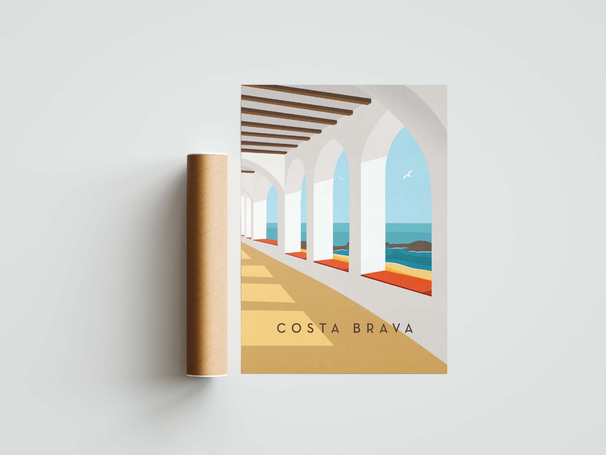 Calella De Palafrugell - Costa Brava Poster
