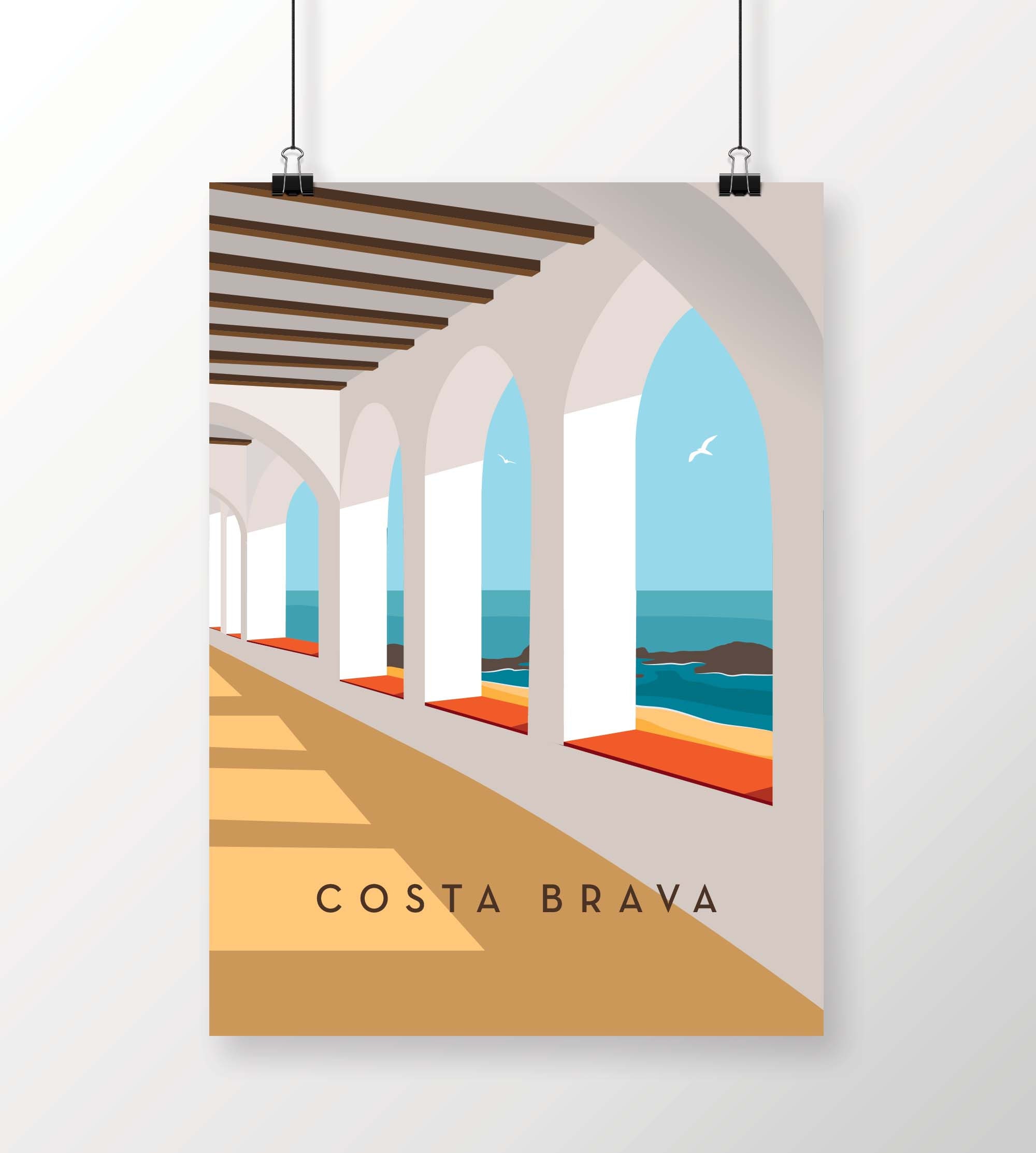 Calella De Palafrugell - Costa Brava Poster