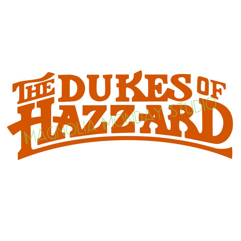 The Dukes of Hazzard SVG Digital Download | Etsy