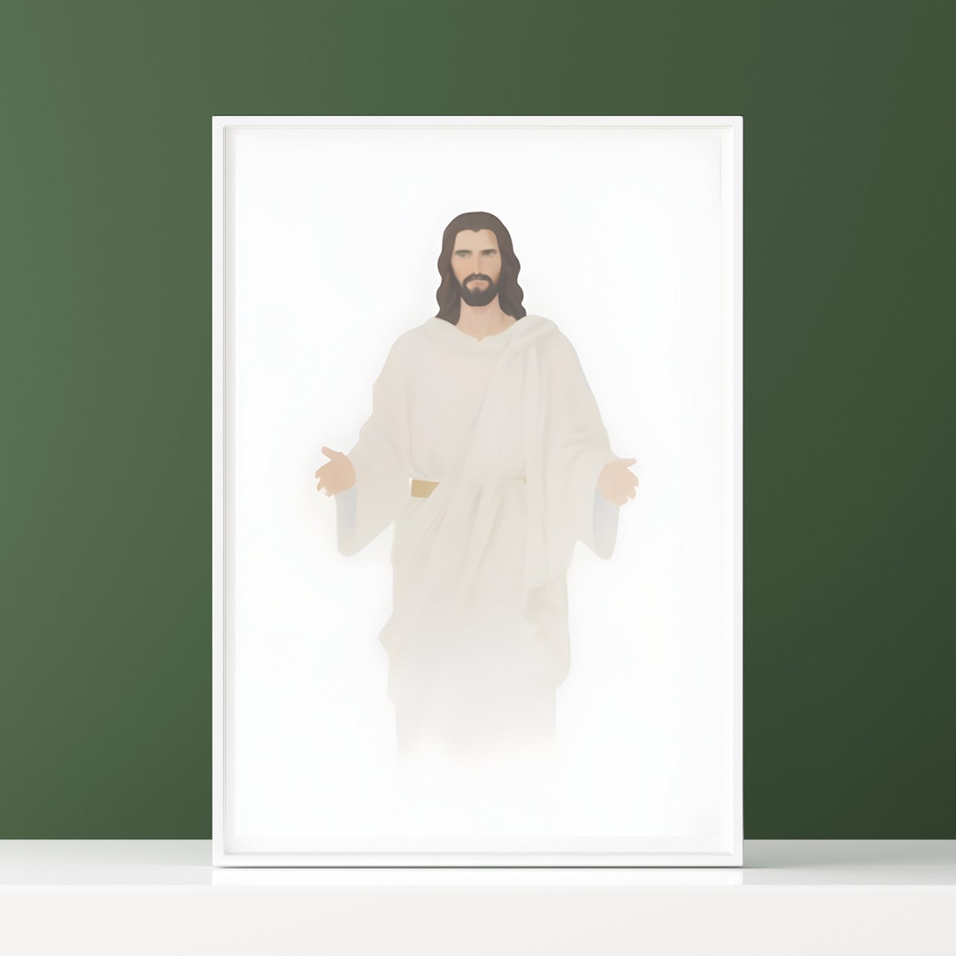 Jesus Embrace: Jesus Portrait, Art, and Wall Decor - Printable ...