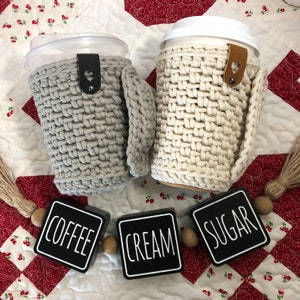 Cozy Pattern | Crochet Cozy | Drink Sleeve | Handle My Cozy - Etsy