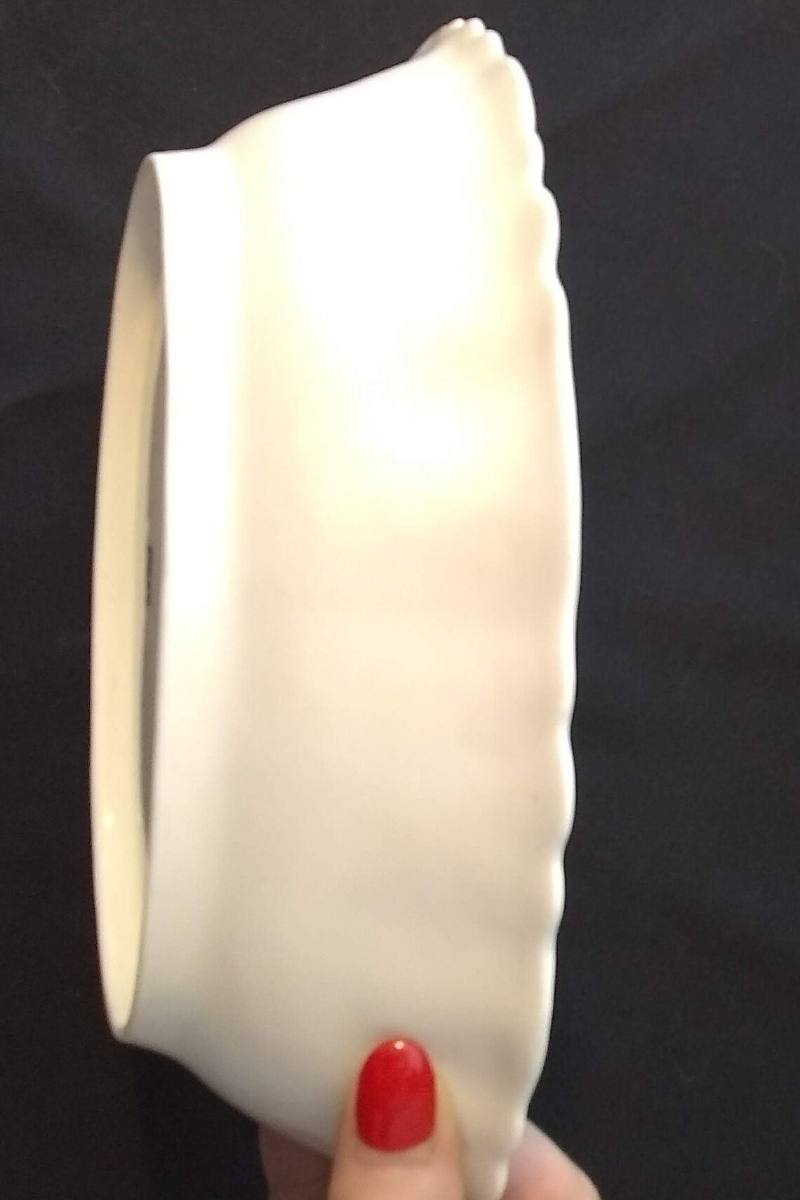 Weimar Germany Antique Oval Bowl Porcelain Serving Bowl Embossed ...