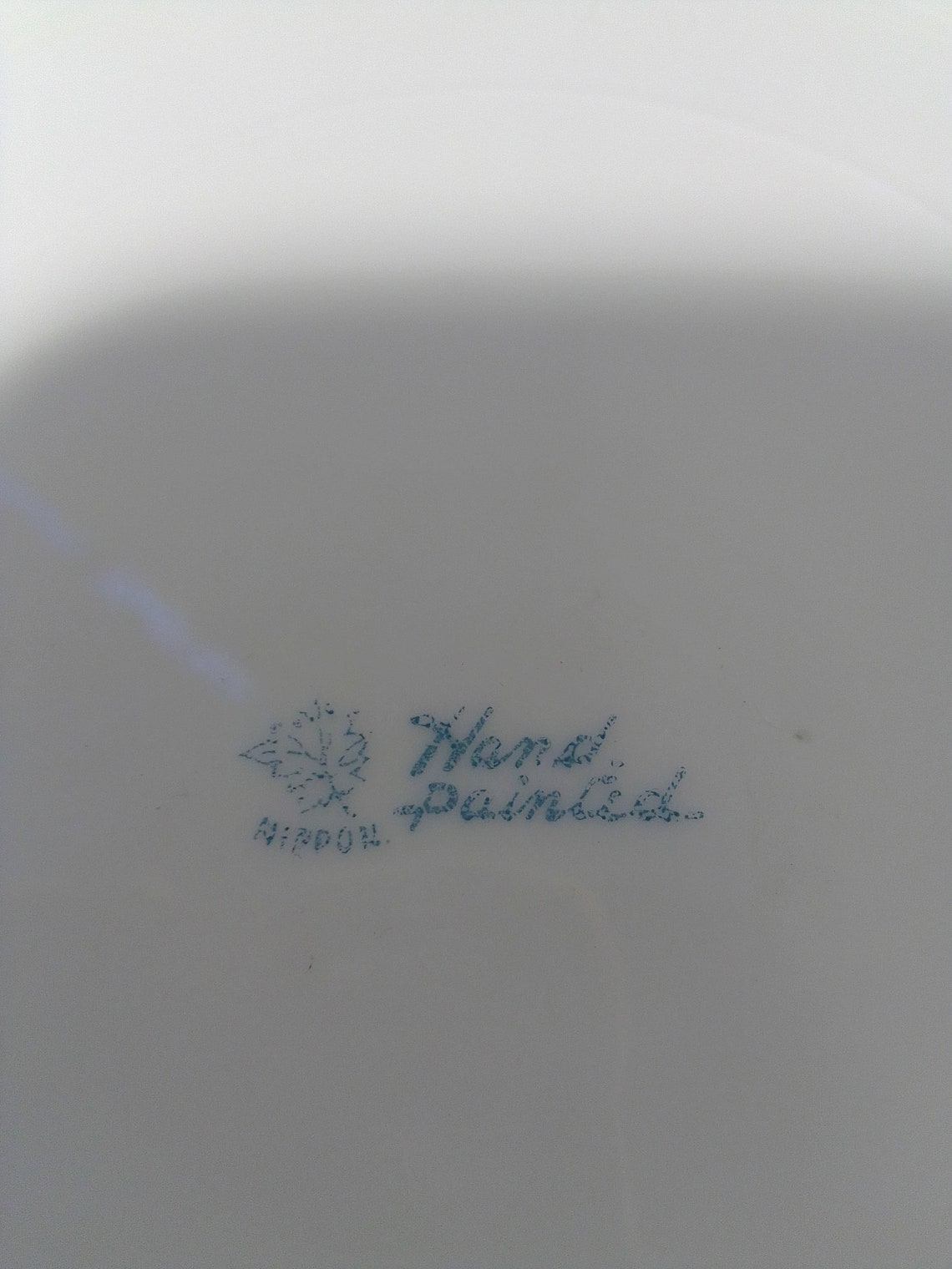 Antique Maple Leaf - Blue Mark- Nippon Hand Painted 1891- Antique Gold ...