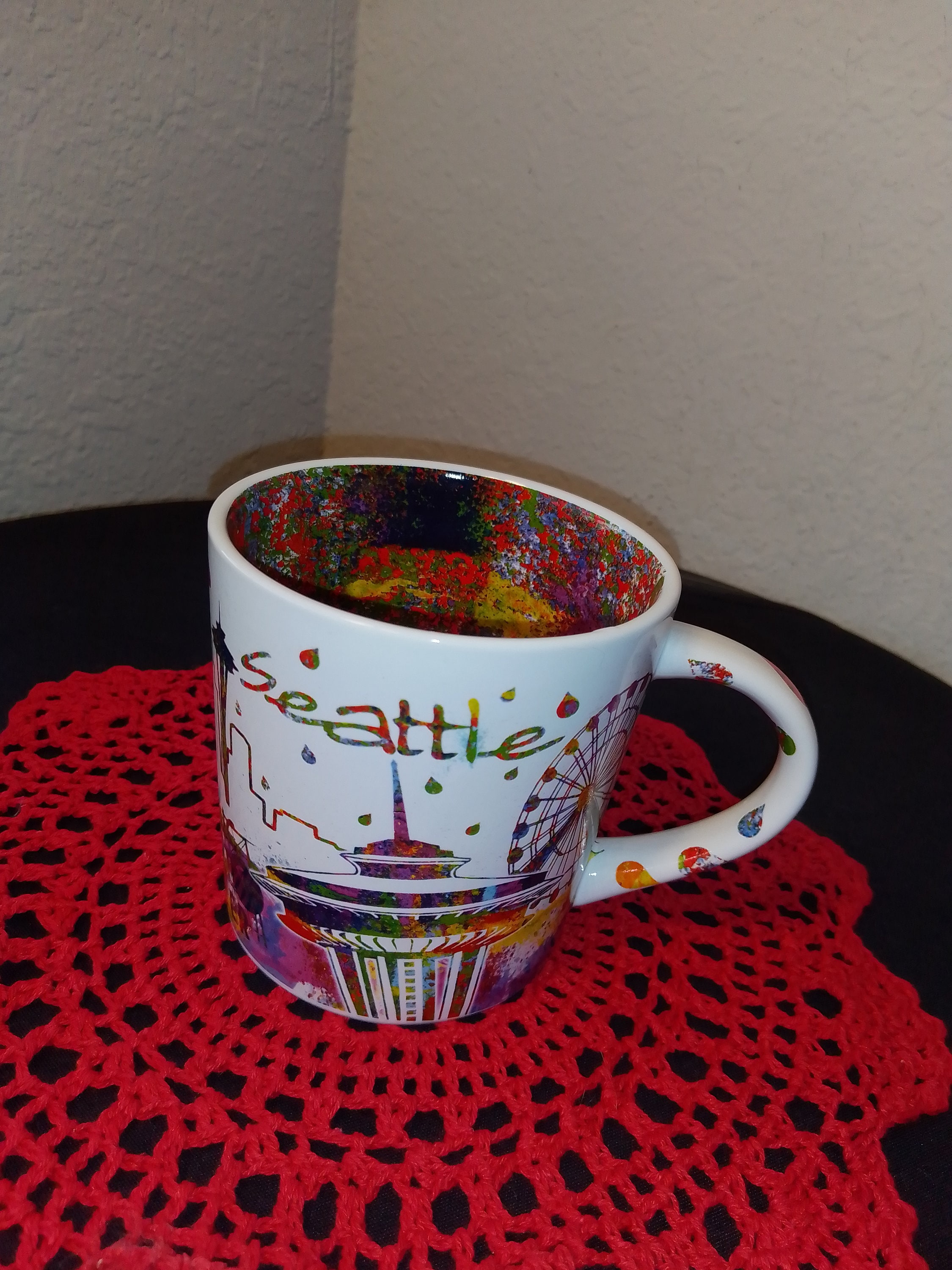 Drink & Barware Kitchen & Dining Artsy Red Mug etna.com.pe