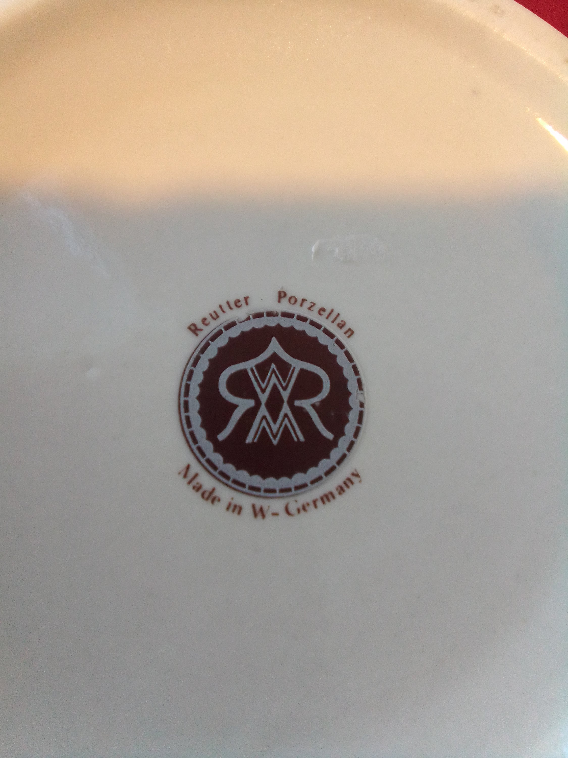 Western Germany Reutter Porzellan Busch Gardens Ceramic Beer Mug Coat ...