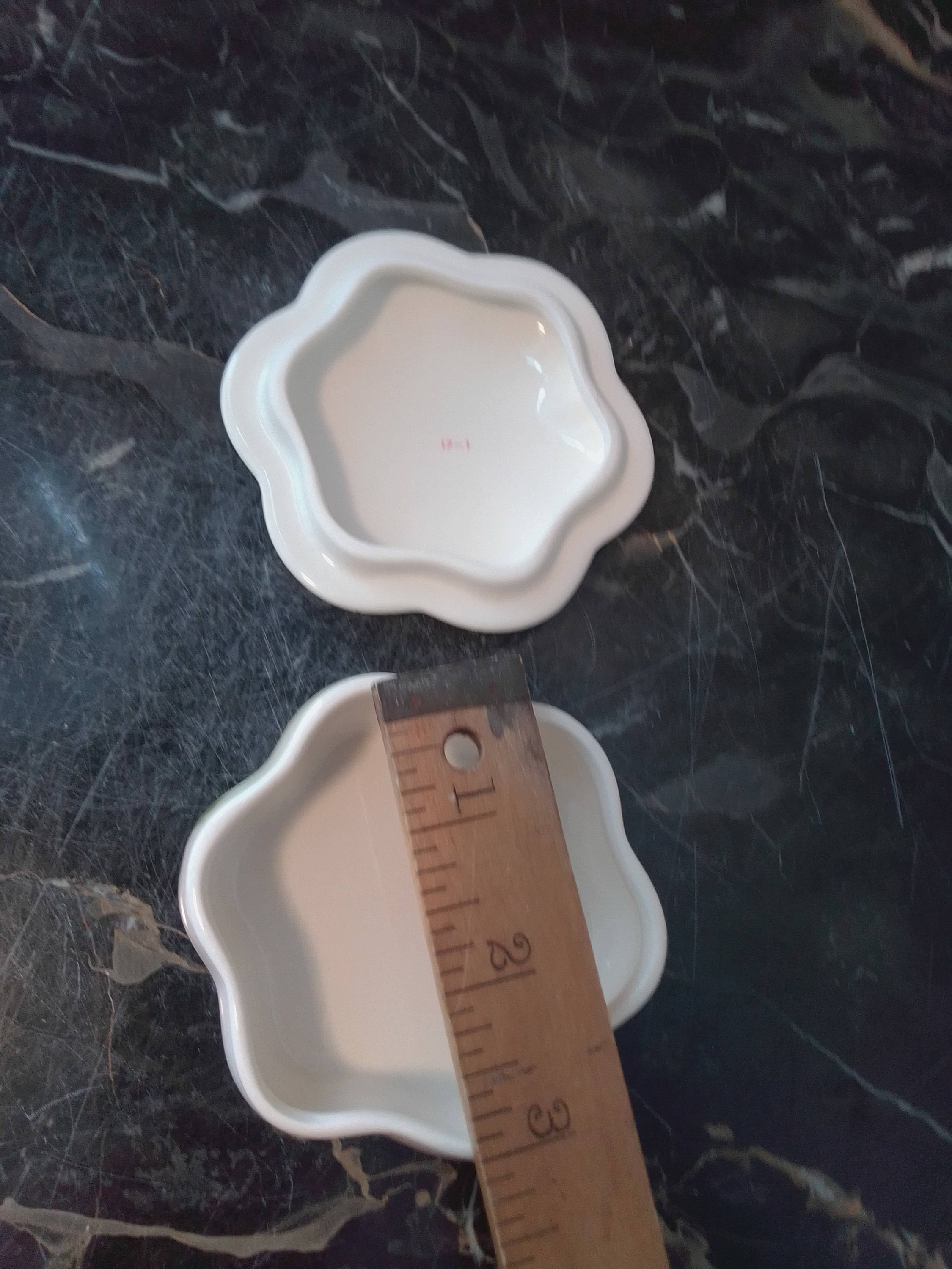 Royal Winchester Palissy England Fruit Pattern Bone China Trinket Box ...