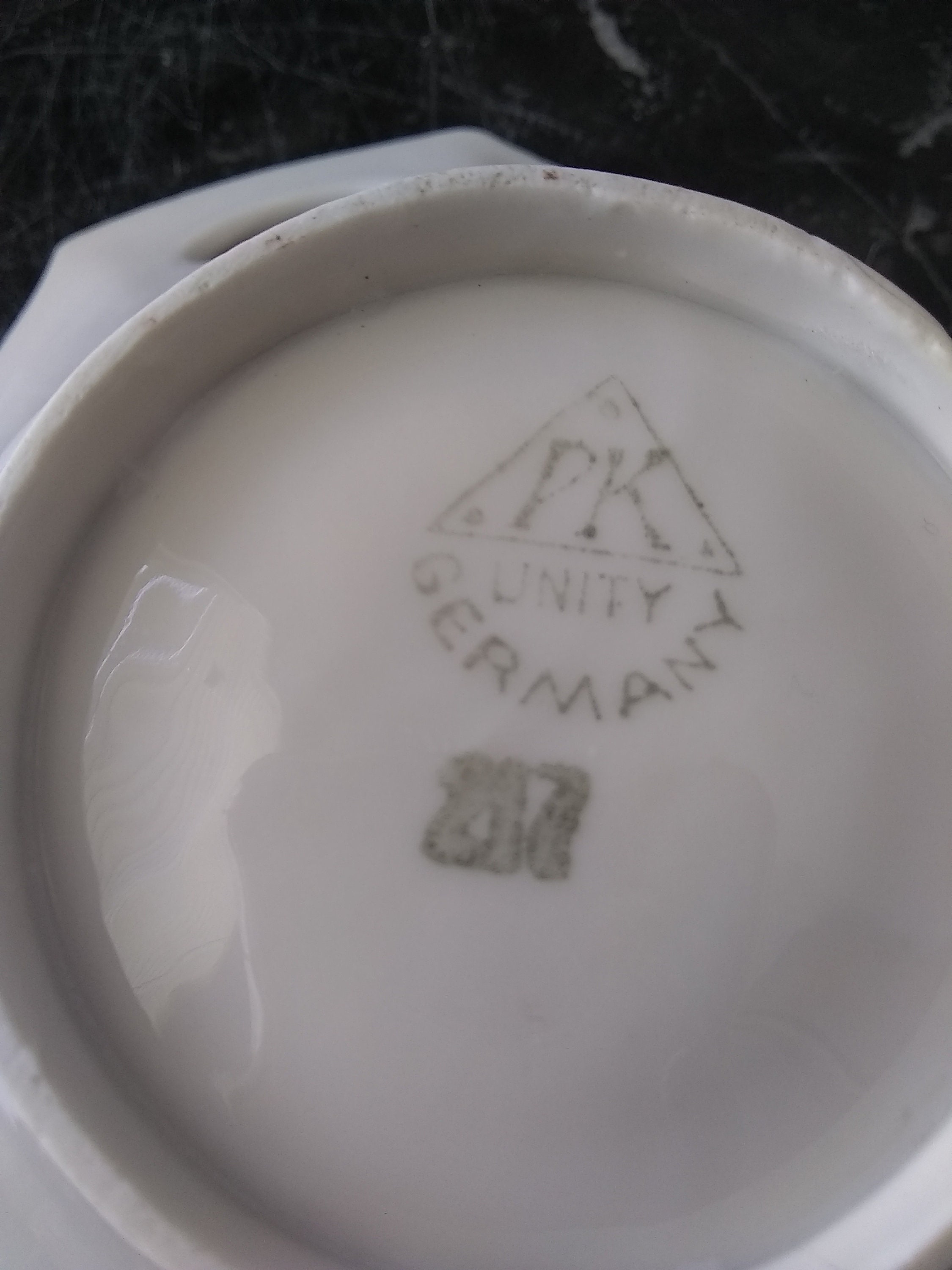 P K Unity Germany Porcelain 1940s One Handle Bowl - Etsy