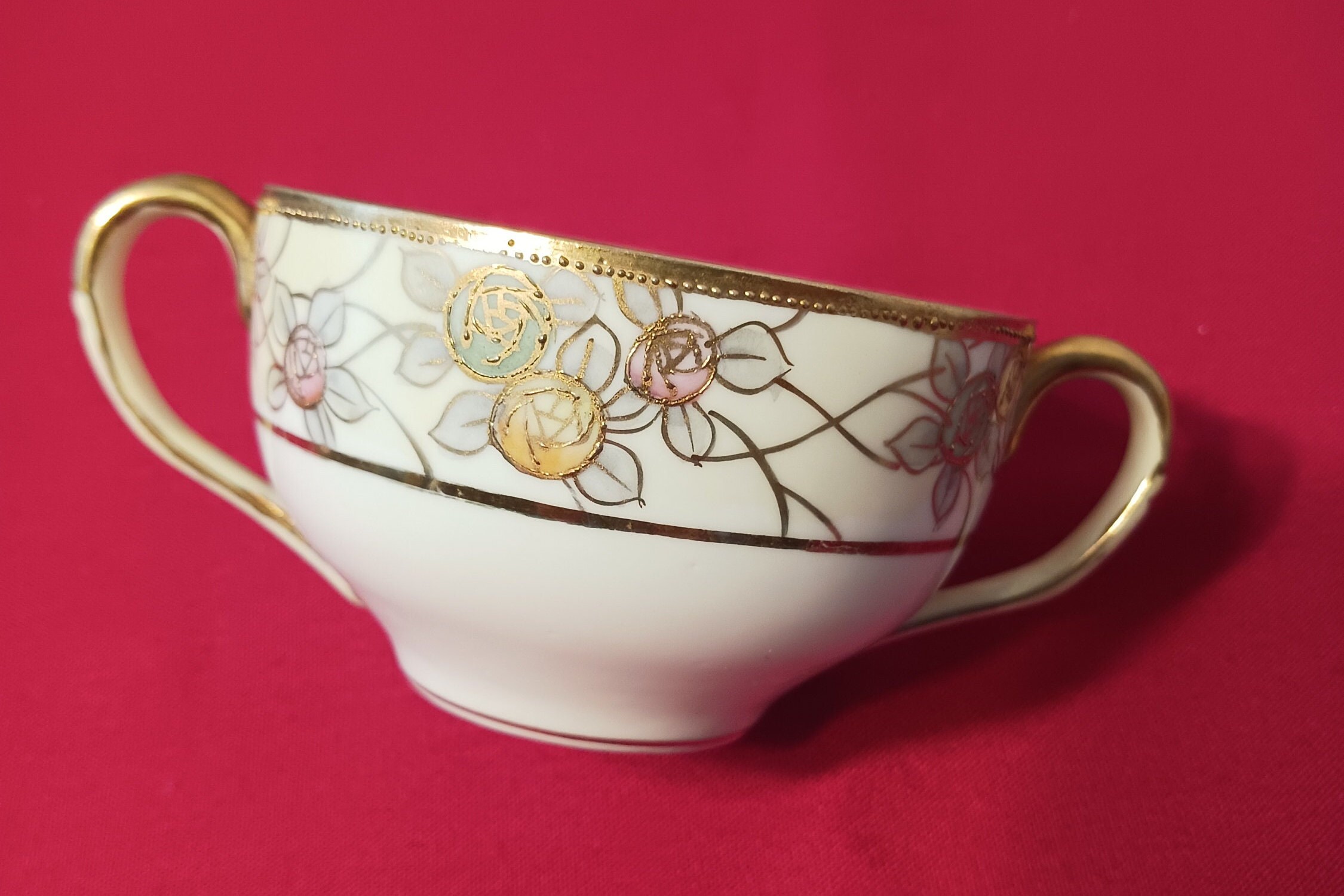 Nippon Hand-painted Morimura Bros 1911 Mark Green Van Pattens Number 47 ...