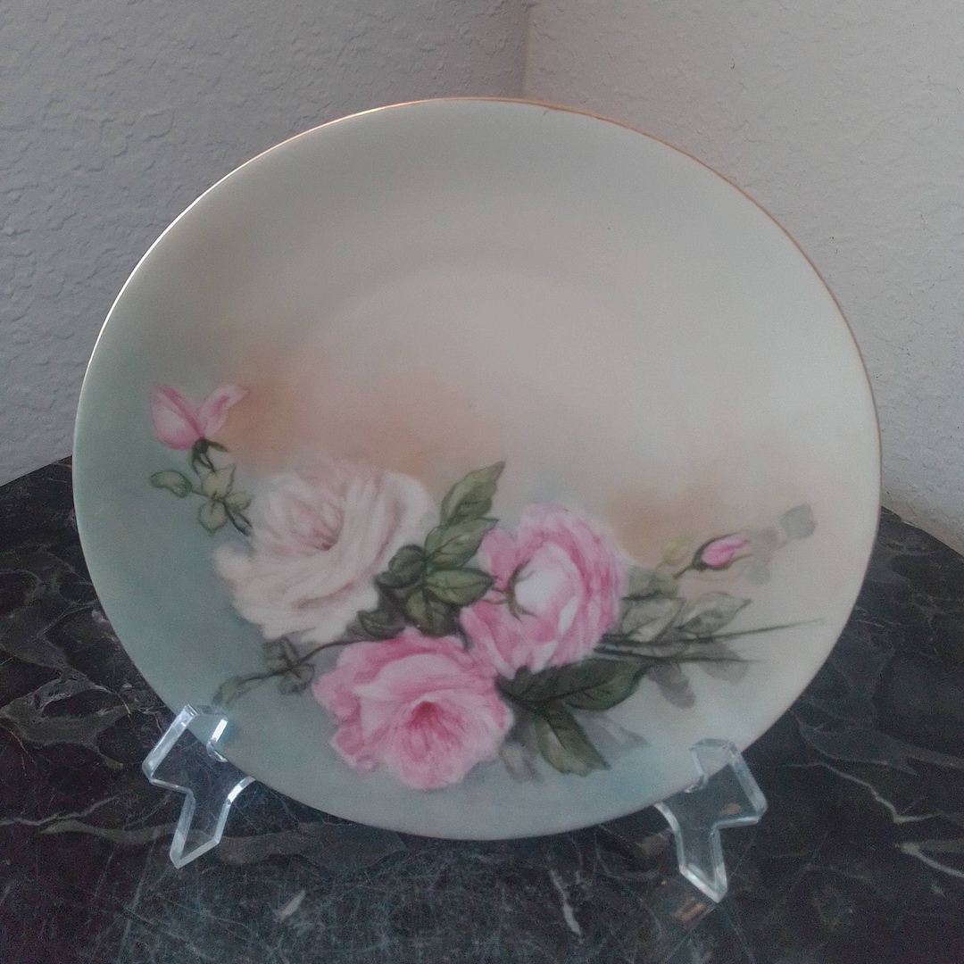 Silesia Plate (1900-1920) Antique Herman Home Porcelain Silesia ...