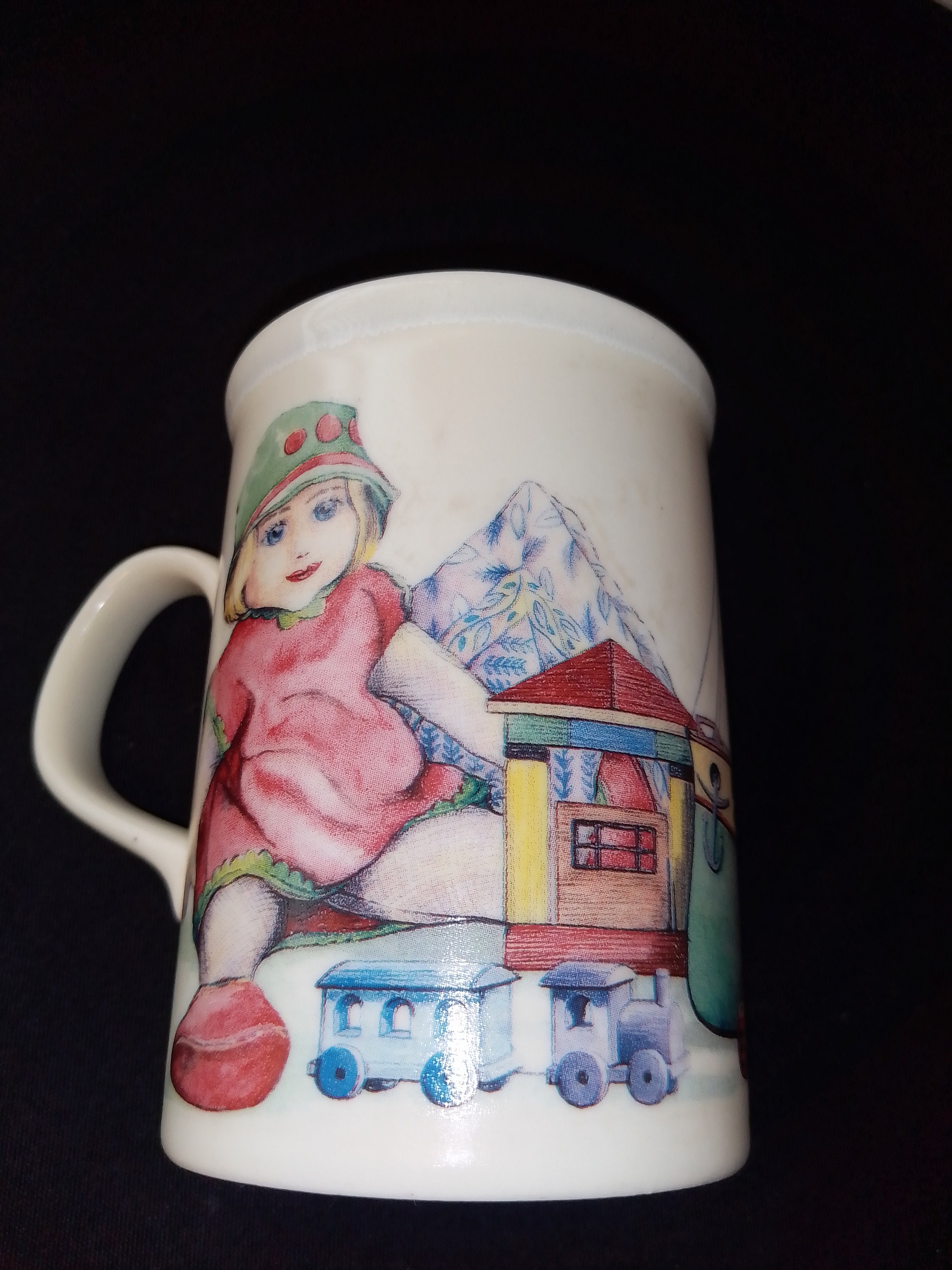 Ted Trueman Coffee Mug England Boat HMS Toytown - Etsy