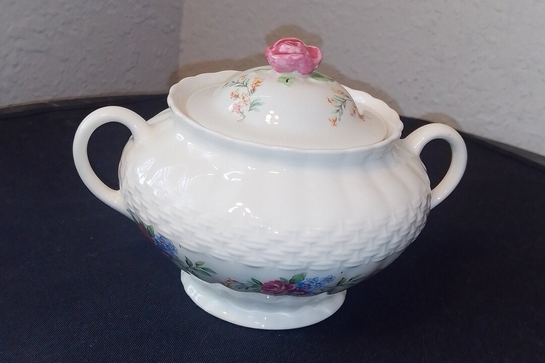 Finsbury Solian Ware Simpson Pottery 1930s Sugar Bowl - Etsy