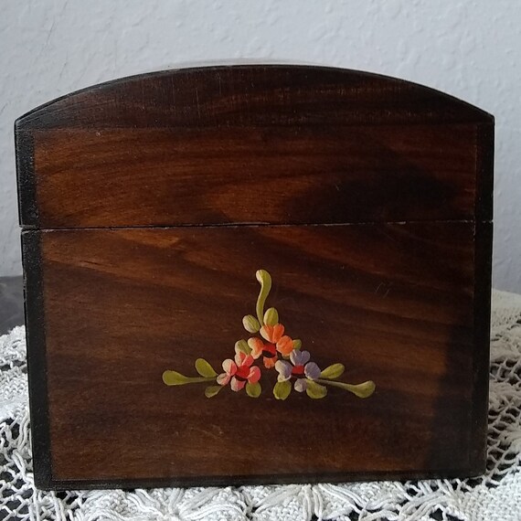 Wood Jewelry 4 Handmade 1980s Nesting Storage Boxes - Gem
