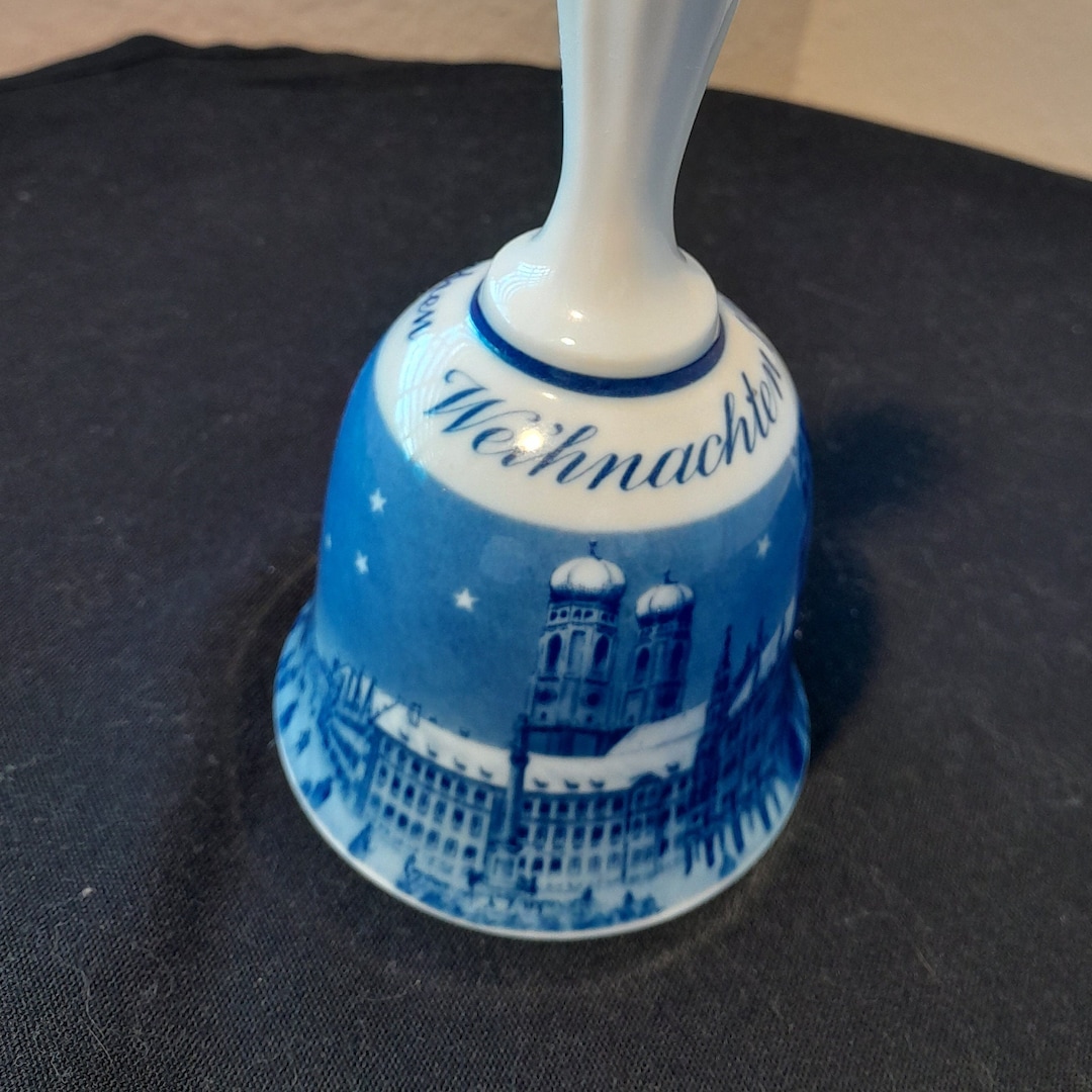 Weihnachten 1976 Munchen Christmas Bell Creation Exquisite Baco Limited ...