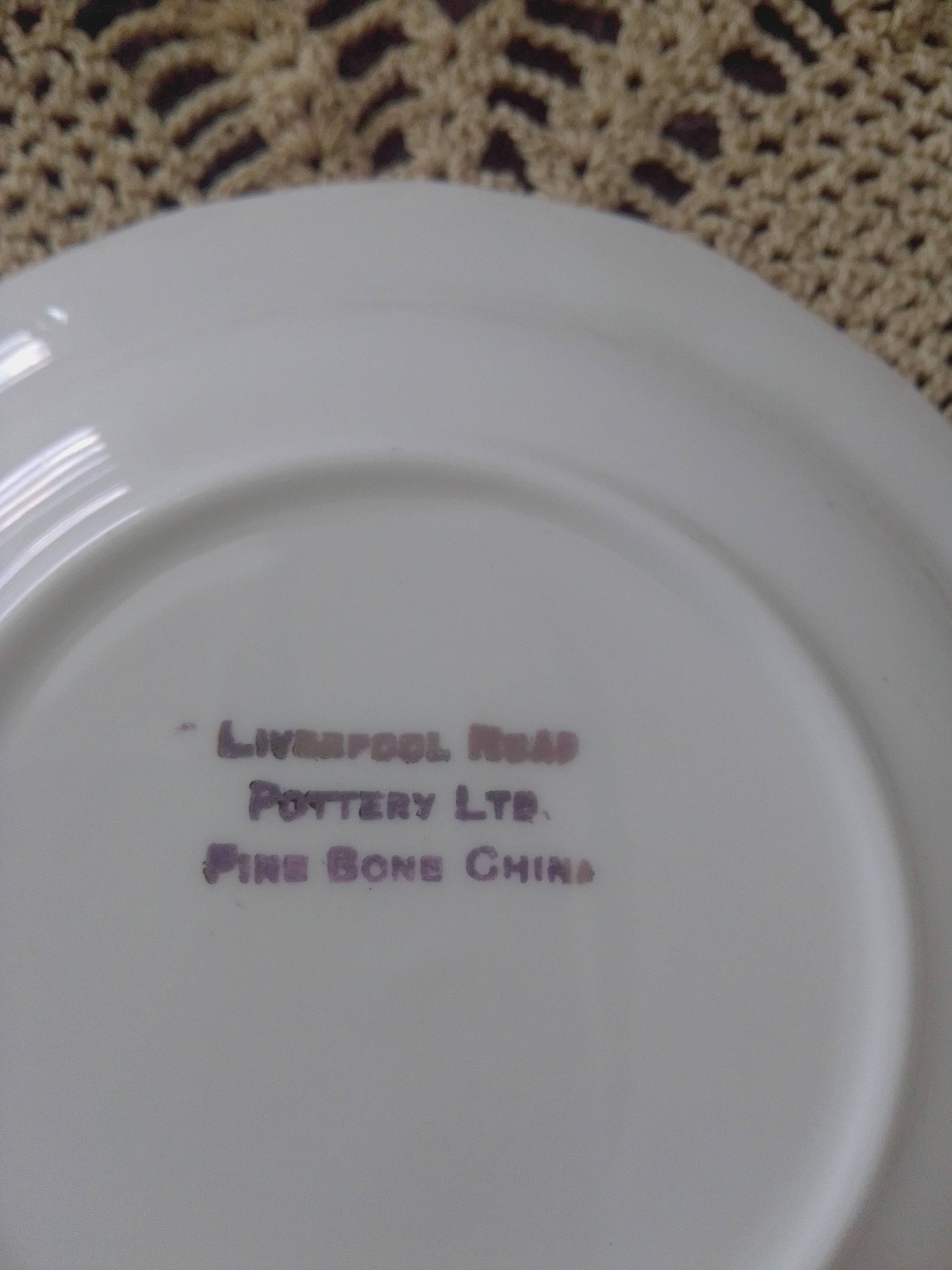 Liverpool Road Pottery Ltd Fine Bone China DUNDEE trinket dish - Etsy.de
