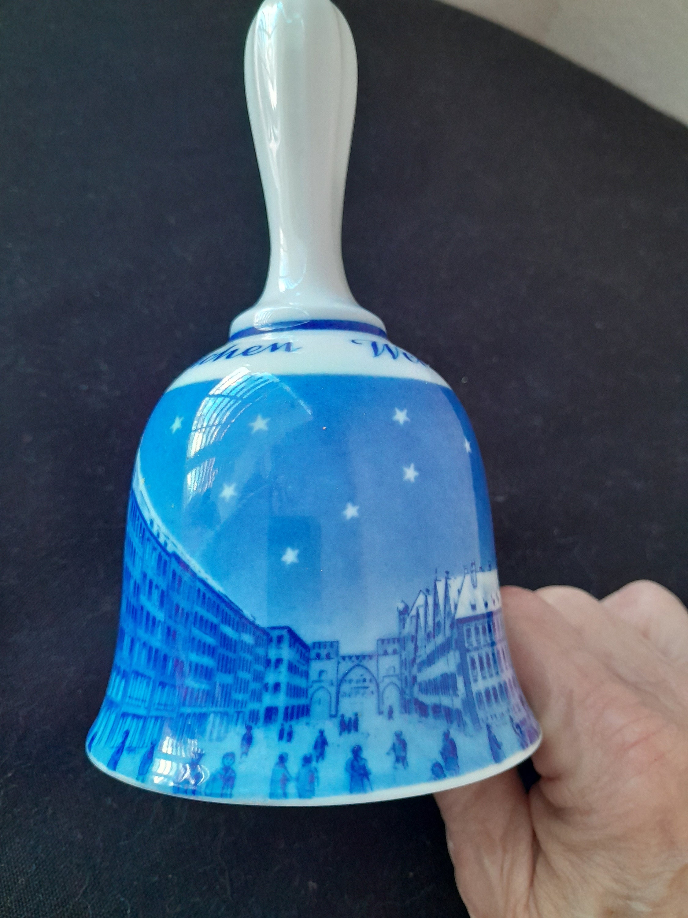 Weihnachten 1976 Munchen Christmas Bell Creation Exquisite Baco Limited ...